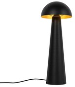 Venkovní stojací lampa černá 65 cm - Mushroom