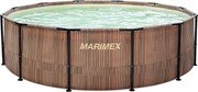MARIMEX Bazén Florida TEAK se zabudovaným skimmerem, pr. 457 x 132 cm