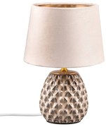 Béžová stolní lampa (výška 27 cm) Ariana – Trio