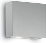 ILUX 113760 Venkovní nástěnné svítidlo Ideal Lux Tetris-1 AP1 grigio 113760 šedé IP44 - IDEALLUX