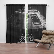 Sablio Závěs Star Wars Vesmírná loď: 2ks 140x250cm