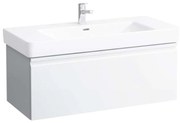 Laufen Pro S - Umyvadlová skříňka, 101x45x39 cm, 1 zásuvka, lesklá bílá H4835520964751