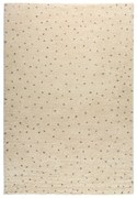 Černý/krémový koberec 80x150 cm Dottie Black – Universal