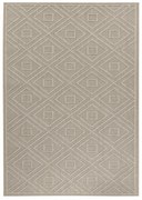 Ayyildiz, Kusový koberec Patara 4956 Beige – na ven i na doma, 80x150, béžová, chodba / předsíň