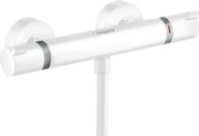Hansgrohe Ecostat Comfort, termostatická sprchová baterie, bílá matná, 13116700