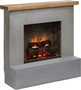Tagu elektrický krb Rolf Concrete Grey - Powerflame 2, 1400 W, LED