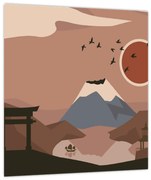 Obraz - Japonsko N⁰1 (30x30 cm)