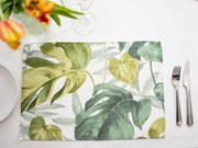 MK Lůžkoviny Prostírání Monstera – 30 x 45 cm zelená
