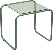 Odkládací stolek se skleněnou deskou 40x50 cm Ventana – Leitmotiv