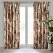 ZATEMŇOVACÍ ZÁVĚS NA PÁSCE ELLA 140X270 CM VZOROVANÁ