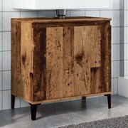 Skříňka pod umyvadlo old wood 58 x 33 x 60 cm kompozitní dřevo