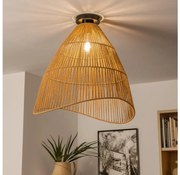 Brilagi - LED Přisazený lustr CERIA BOHO 1xE27/40W/230V pr. 50 cm hnědá