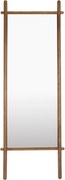 Stojací zrcadlo s dřevěným rámem 58x160 cm Solene – White Label
