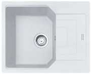 Franke Urban - Fragranitový dřez UBG 611-62, 62x50 cm, bílá led 114.0700.095