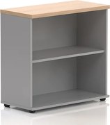 Nízká skříň Visio LUX 80 x 38,5 x 76 cm, dub