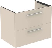 Ideal Standard i.Life B - Umyvadlová skříňka 80x63x51 cm, 2 zásuvky, matná písková T5272NF