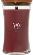 WoodWick Vonná svíčka váza velká Rouge Oud, 609 g