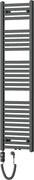 Mexen Hades, elektrické topné těleso 1500 x 400 mm, 600 W, antracitová, W104-1500-400-2600-66