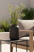 Stolní váza MONTI, sklolaminát, výška 28 cm, antracit