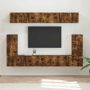 Sestava TV skříněk 5 ks Kouřový dub Kompozitní dřevo 3409092