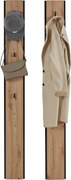 XXXLutz ŠATNÍ PANEL, černá, dub artisan, 19,6/170/3 cm Voleo - Šatní panely - 000589000512