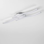 LED Stropní svítidlo 3xLED/6W/230V 3000K stříbrná