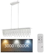 Globo 68405-24H - LED Stmívatelný křišťálový lustr na lanku LED/24W/230V + DO