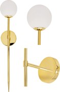 Toolight - Moderní nástěnné svítidlo 52cm APP578-1W 1xG9, zlatá, OSW-08757
