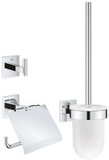 Grohe QuickFix Start Cube - Set doplňků pro toaletu 3 v 1, chrom 41123000