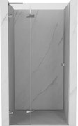 Mexen, Mexen Lunar L levé otočné sprchové dveře 70 cm, transparentní, chrom - 834L-070-000-01-00-L