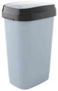 KIS Odpadkový koš Dual Swing Bin L šedý, 50 L