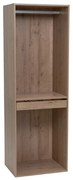 Otevřená modulární skříň v dekoru dubu v přírodní barvě 60x180x45 cm Modular – Casa Selección