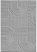 Ayyildiz, Kusový koberec Art 1121 Silver, 120x170, šedá, ložnice