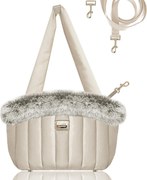 MILK&PEPPER Cestovní taška pro psy Nanouk Beige Velikost: M