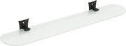 Sapho Sapho, REBECCA police 560x113mm, černá/sklo satin, CC015