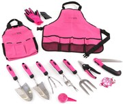 Set zahradního nářadí sixtol sada zahradního nářadí garden pink 12