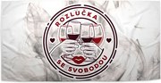 Sablio Ručník Rozlučka se svobodou - 30x50 cm