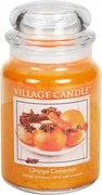 Velká svíčka Orange Cinnamon Village Candle