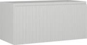 Mexen Rivel, koupelnová skříňka 100 cm, 1 zásuvka, drážkovaná, šedá matná, 91A20-10047-1-BF62