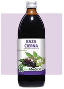 EkoMedica Černý bez 100% přírodní šťáva, 500 ml