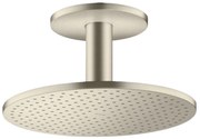 Axor ShowerSolutions - Hlavová sprcha, průměr 30 cm, 2 proudy, kartáčovaný nikl 35304820