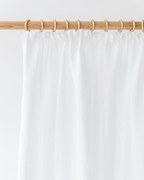 Magic Linen Lněný závěs v bílé barvě 135x275cm