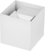 NV 9136175 Venkovní nástěnné svítidlo EPIC bílý hliník LED 2x10W 3000K 220-240V nastavitelný úhel 0-90st. IP54 - NOVA LUCE