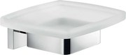 Sapho Gedy Elba - Mýdlenka s držákem, mléčné sklo/chrom A01113