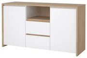 FN Komoda Nerea 318 jackson hickory/bílý lesk