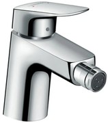 Hansgrohe Logis, páková bidetová baterie 70 s kovovou odtokovou soupravou s táhlem, chromová, HAN-71203000