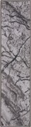 Spoltex, Běhoun na míru Marble 19 šedý, šíře 67 cm, šedá, chodba / předsíň