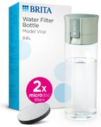 Brita BRITA Fill&Go Vital filtrační láhev na vodu 0,6l, +2x microdisc, zelená, 2024 1052263