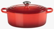 Le Creuset Signature - Pekáč oválný s poklicí, objem 4,1 l, cerise 21178270602430