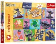 Puzzle Lilo&Stitch - Havajská dobrodružství 200 dílků 48x34cm v krabici 33x23x4cm